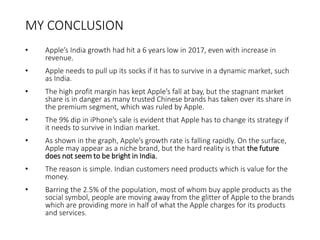 Apple overview India 2017 | PPT