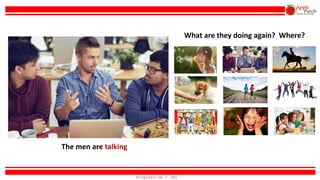 Shining the Light on Speech & Language: Progressive Verbs -ING | PPT