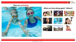 Shining the Light on Speech & Language: Progressive Verbs -ING | PPT