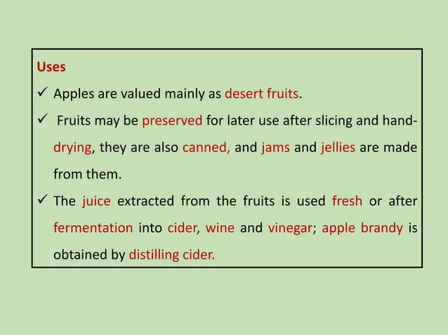 Temperate fruit crop production technology of Apple | PPTX