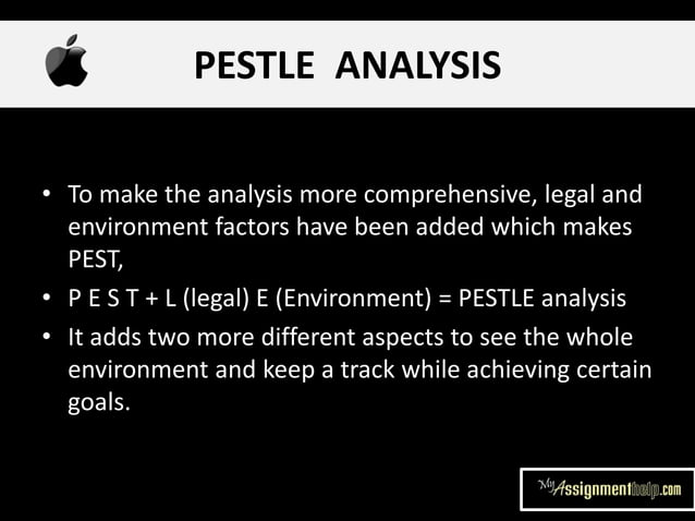Apple PESTLE Analysis and Case Study | PPTX