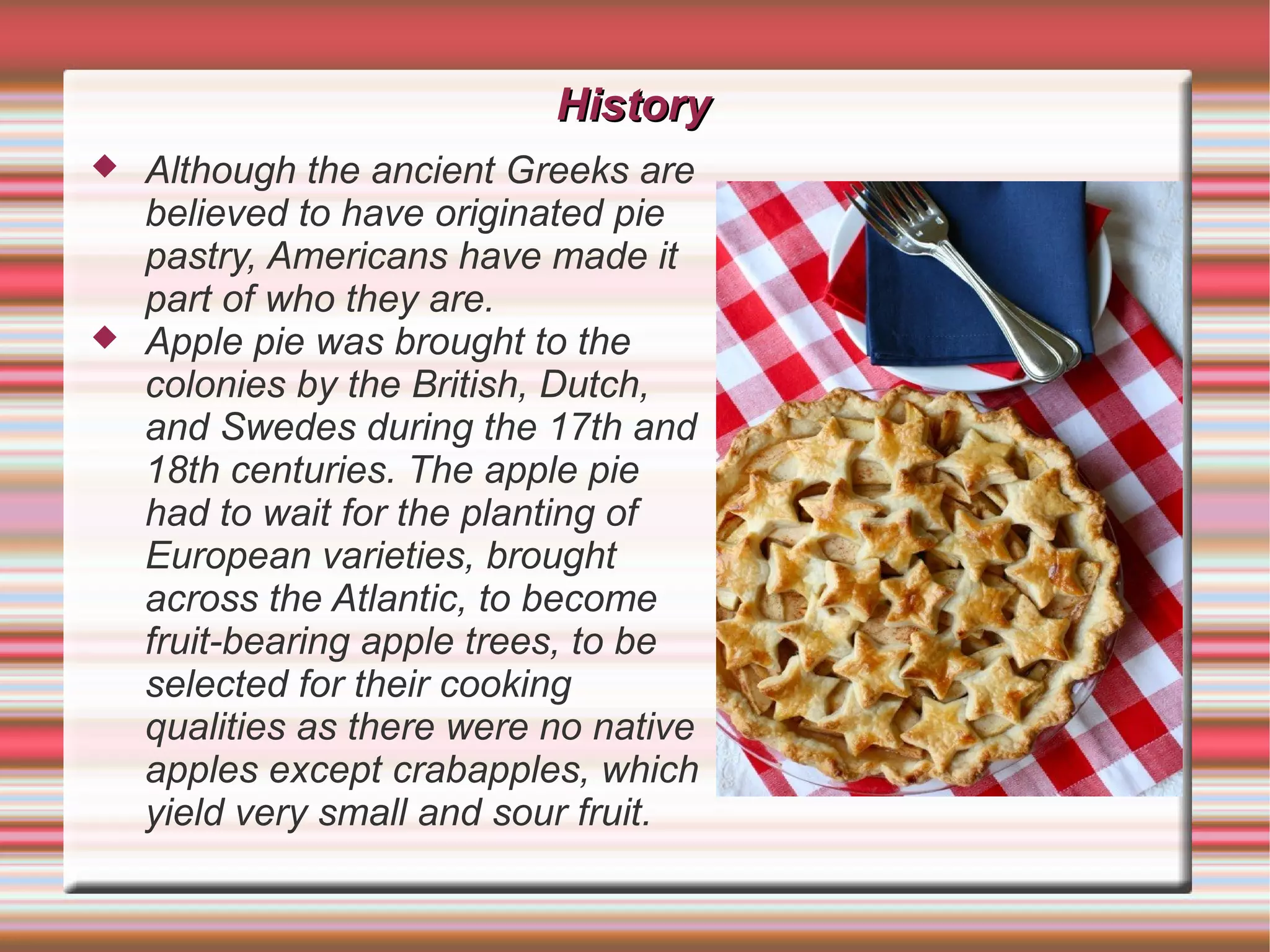 Apple pie | PPT