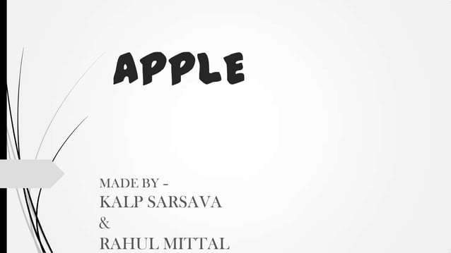 Apple ppt | PPT