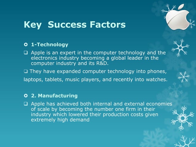 Apple company | PPTX | Consumer Electronics | Technology & Computing