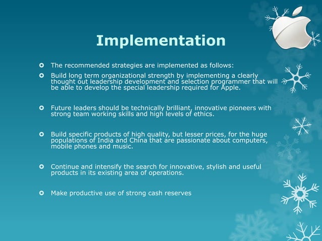 Apple company | PPTX | Consumer Electronics | Technology & Computing