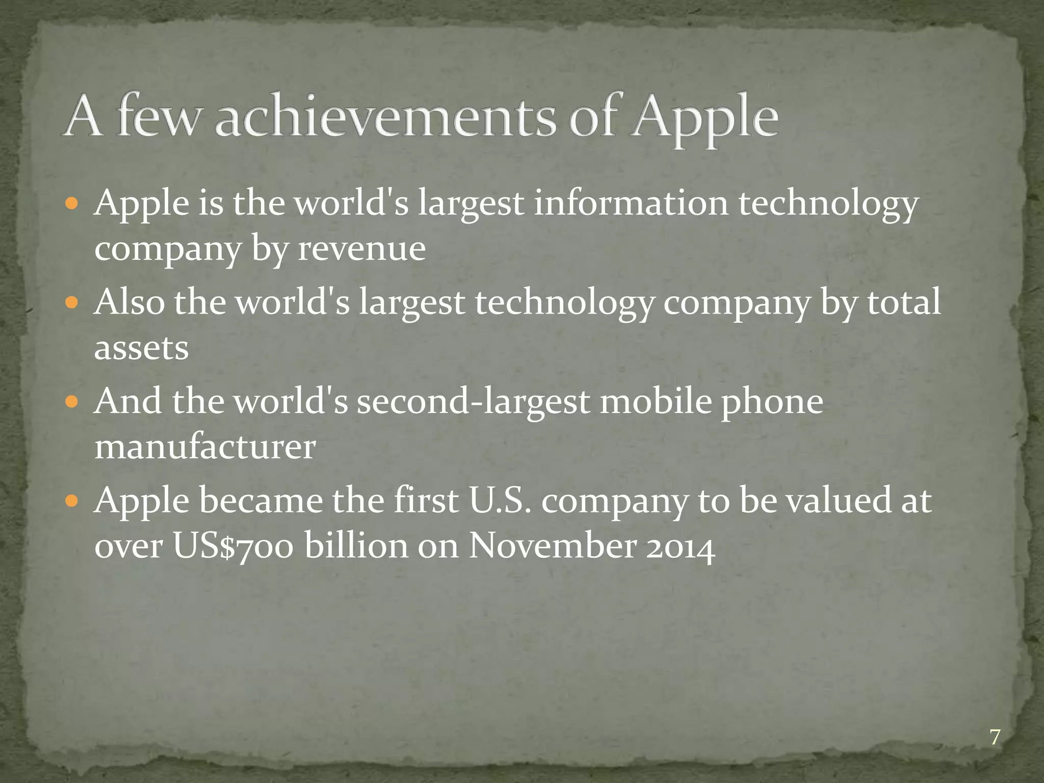 Apple | PPT