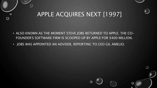 Apple Inc. Life History | PPTX