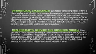 Management information system on Apple company | PPTX