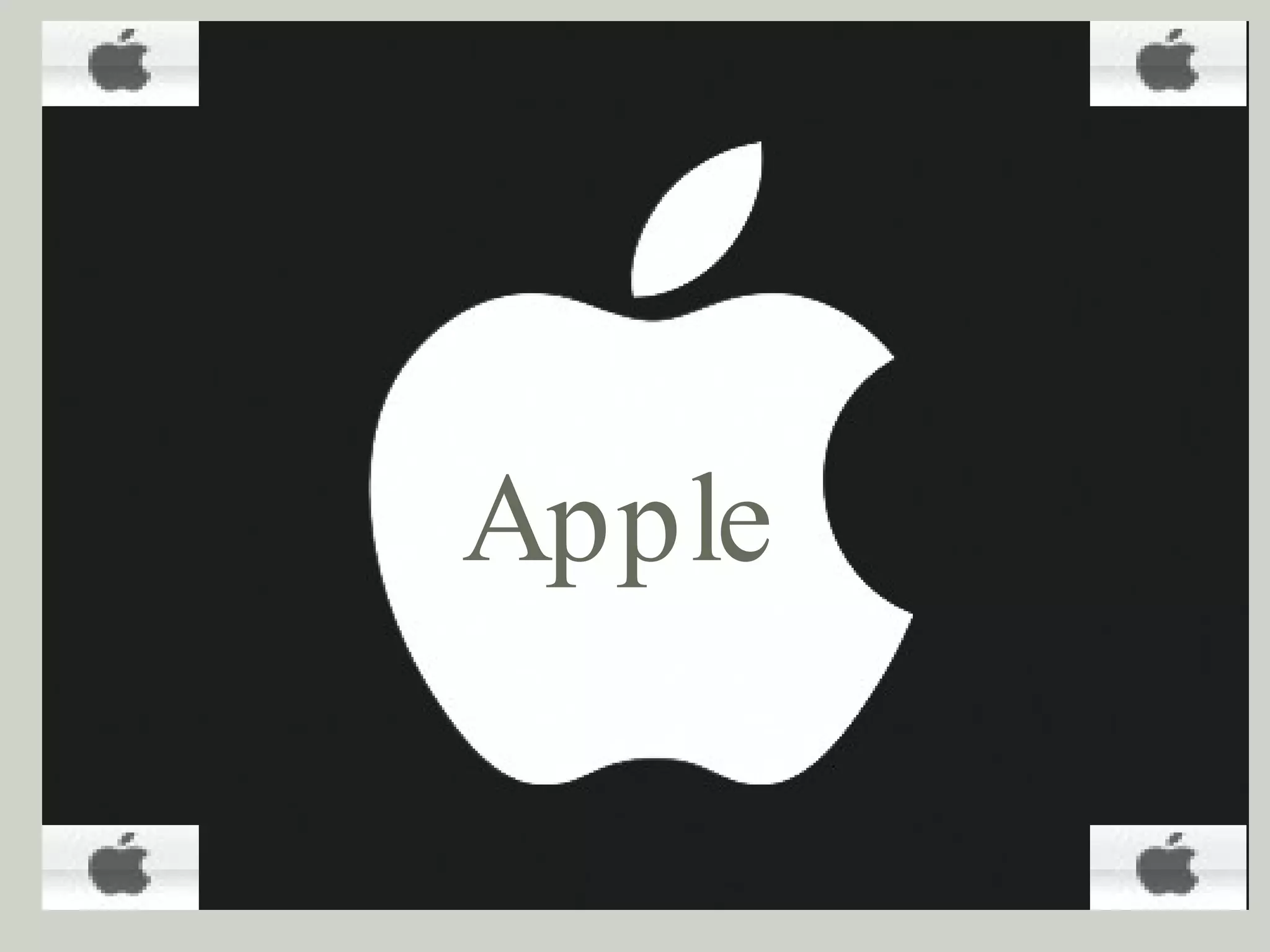 Apple presentación | PPT