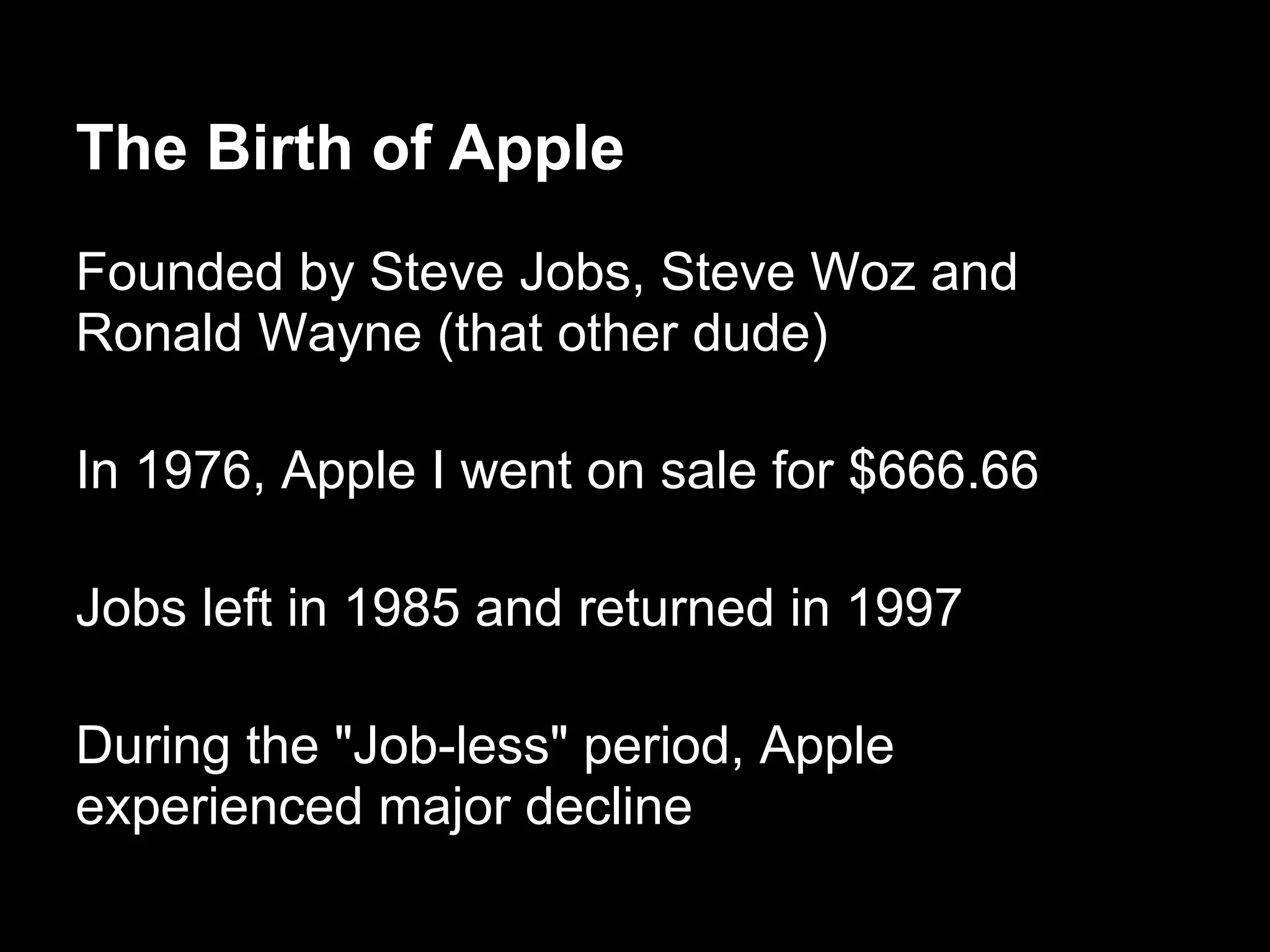 Apple Presentation | PPT