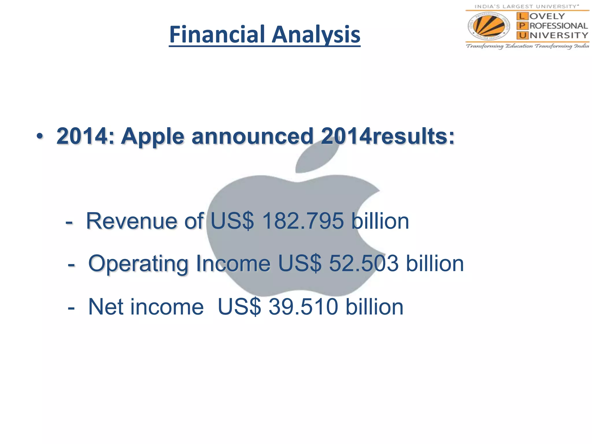 Presentation On Apple Inc | PPTX