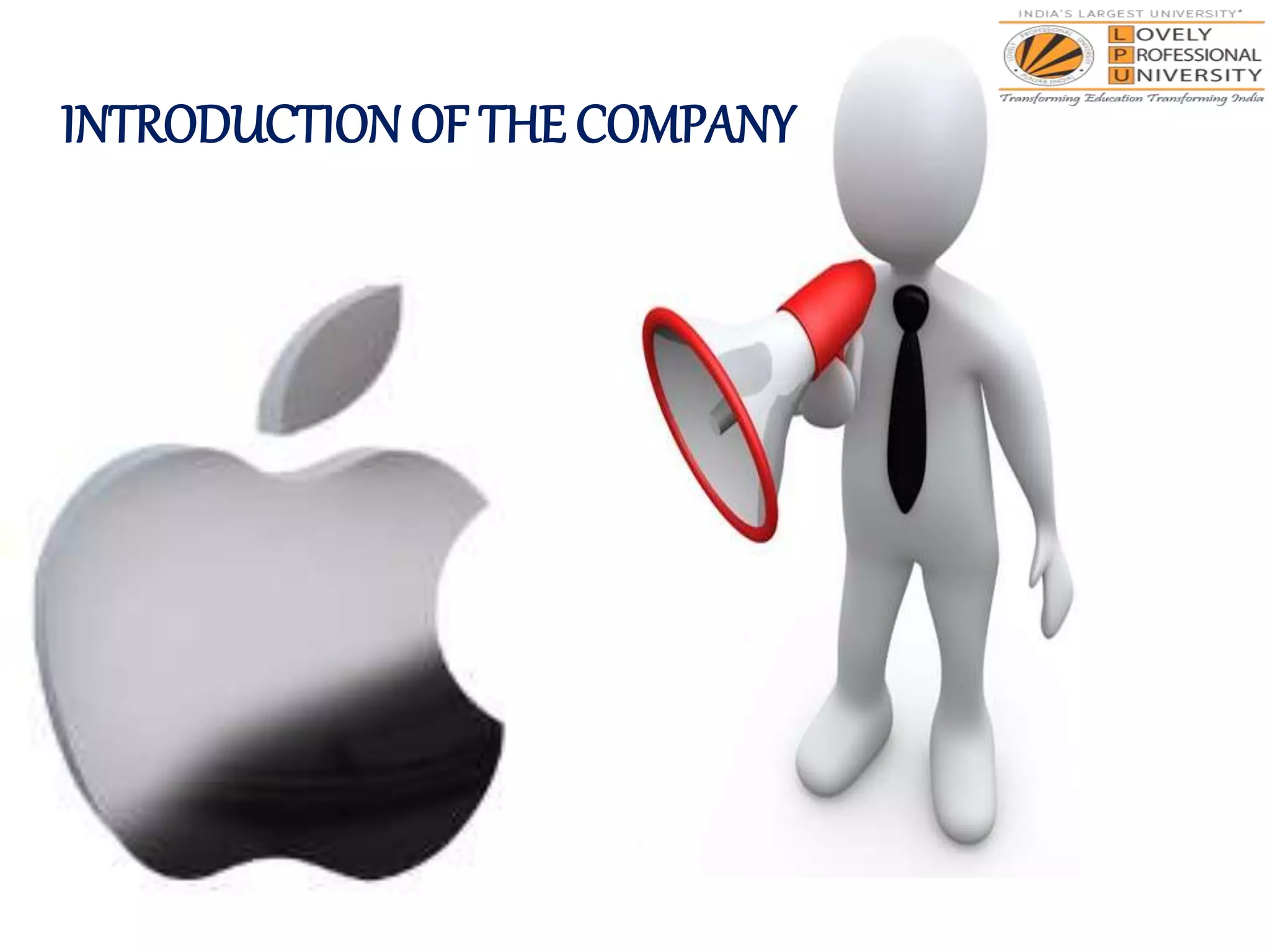 Presentation On Apple Inc | PPTX