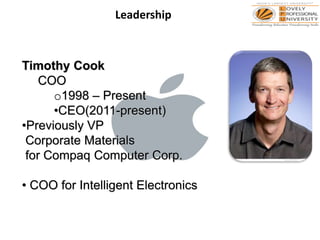 Presentation On Apple Inc | PPTX