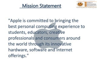 Presentation On Apple Inc | PPTX