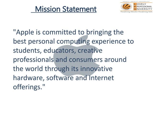 Presentation On Apple Inc | PPTX