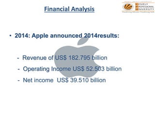Presentation On Apple Inc | PPTX