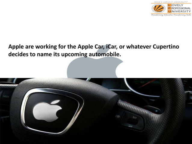 Presentation On Apple Inc | PPTX