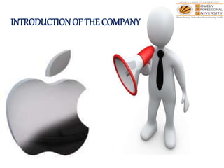 Presentation On Apple Inc | PPTX