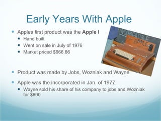 Apple products | PPT