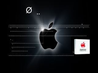 Apple Online Proposal | PPT