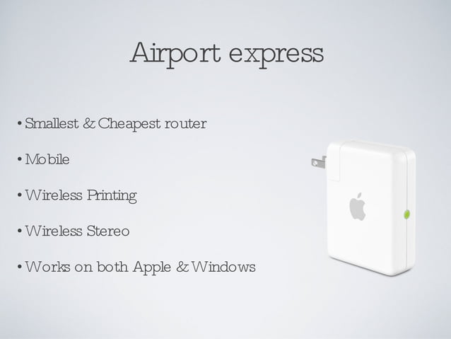 Apple Router.Ppt