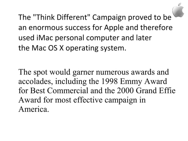 Apples advertising-strategy | PPT