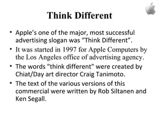 Apples advertising-strategy | PPT