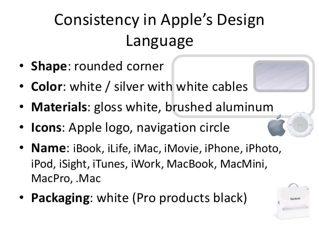 Apple's Design Language