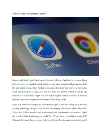 Apple Search Engine Optimization (SEO): Everything You Need To Know | PDF