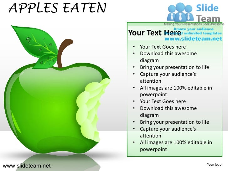 Apples eaten powerpoint ppt templates. Apples eaten powerpoint ppt templates.