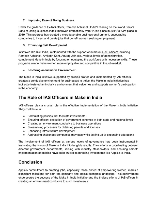 Apple's Job Creation in India_ A Milestone for the Make in India ...