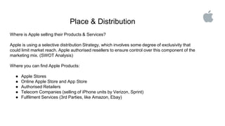 Apple's marketing mix | PPTX