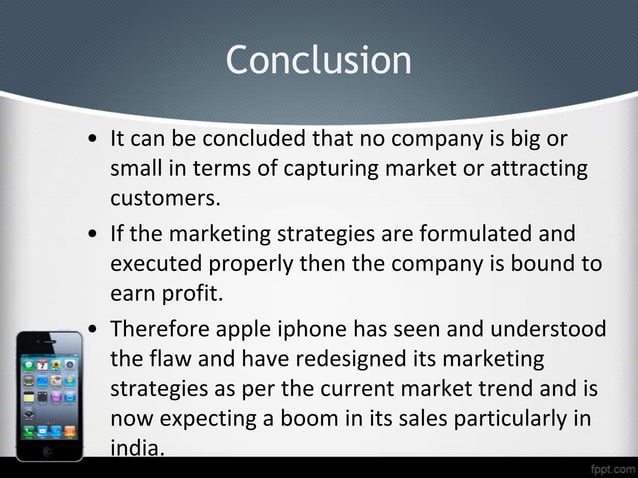 Marketing strategy of an Apple iphone ...!! | PPT | Free Download