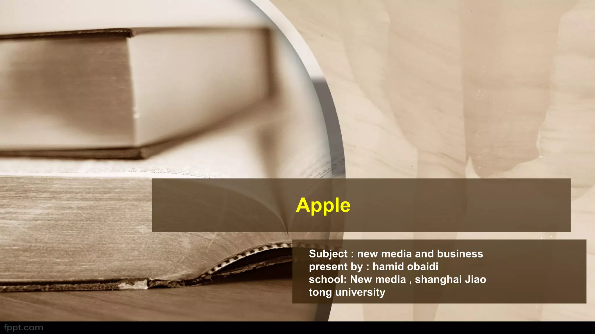 Apple marketing strategy | PPT