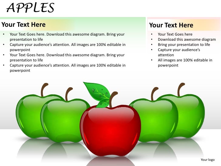 Apples powerpoint presentation templates Apples powerpoint presentation templates