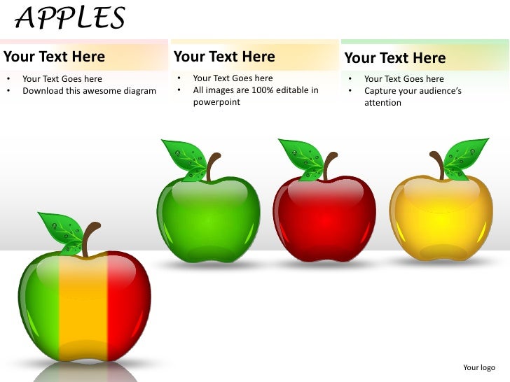 Apples powerpoint presentation templates Apples powerpoint presentation templates