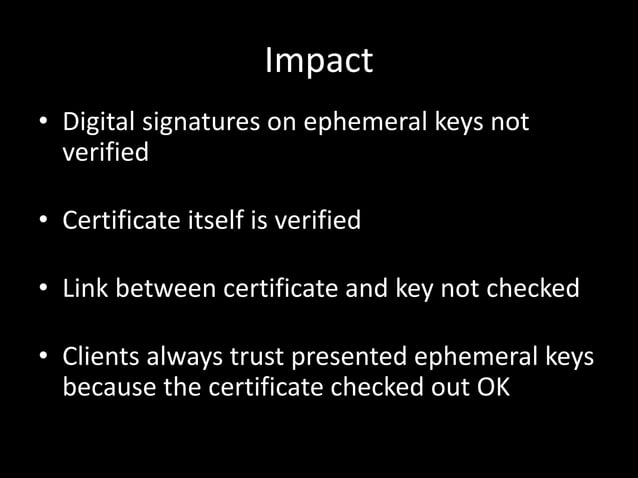 Apple SSL Vulnerability Explained | PPT