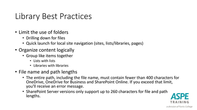Apples to Apples How to Organize Content with Metadata in SharePoint | PPT