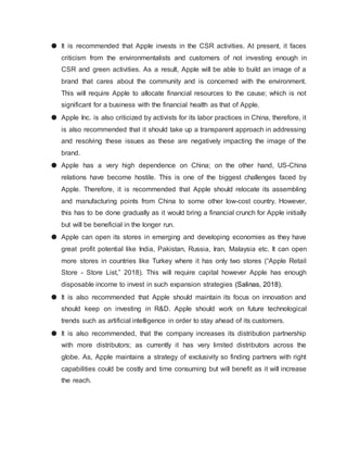 Apple strategic analysis | DOCX