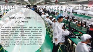 Apple’s Treatment of Chinese Workers and bribery and corruption | PPT