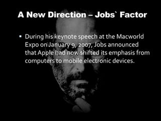 Apple`s turnaround | PPTX