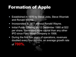 Apple`s turnaround | PPTX