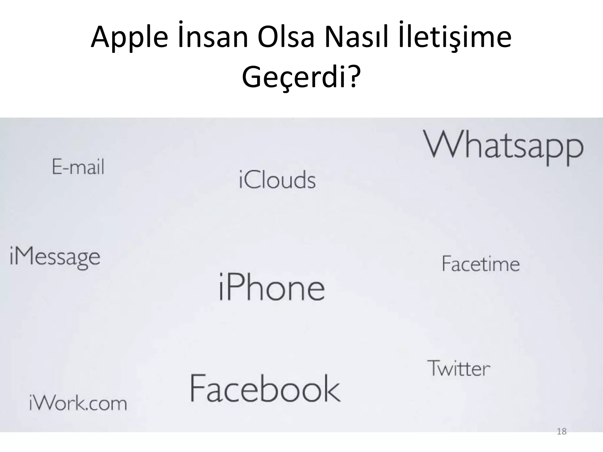 Apple Marka Sunumu - Marka İmajı | PPTX