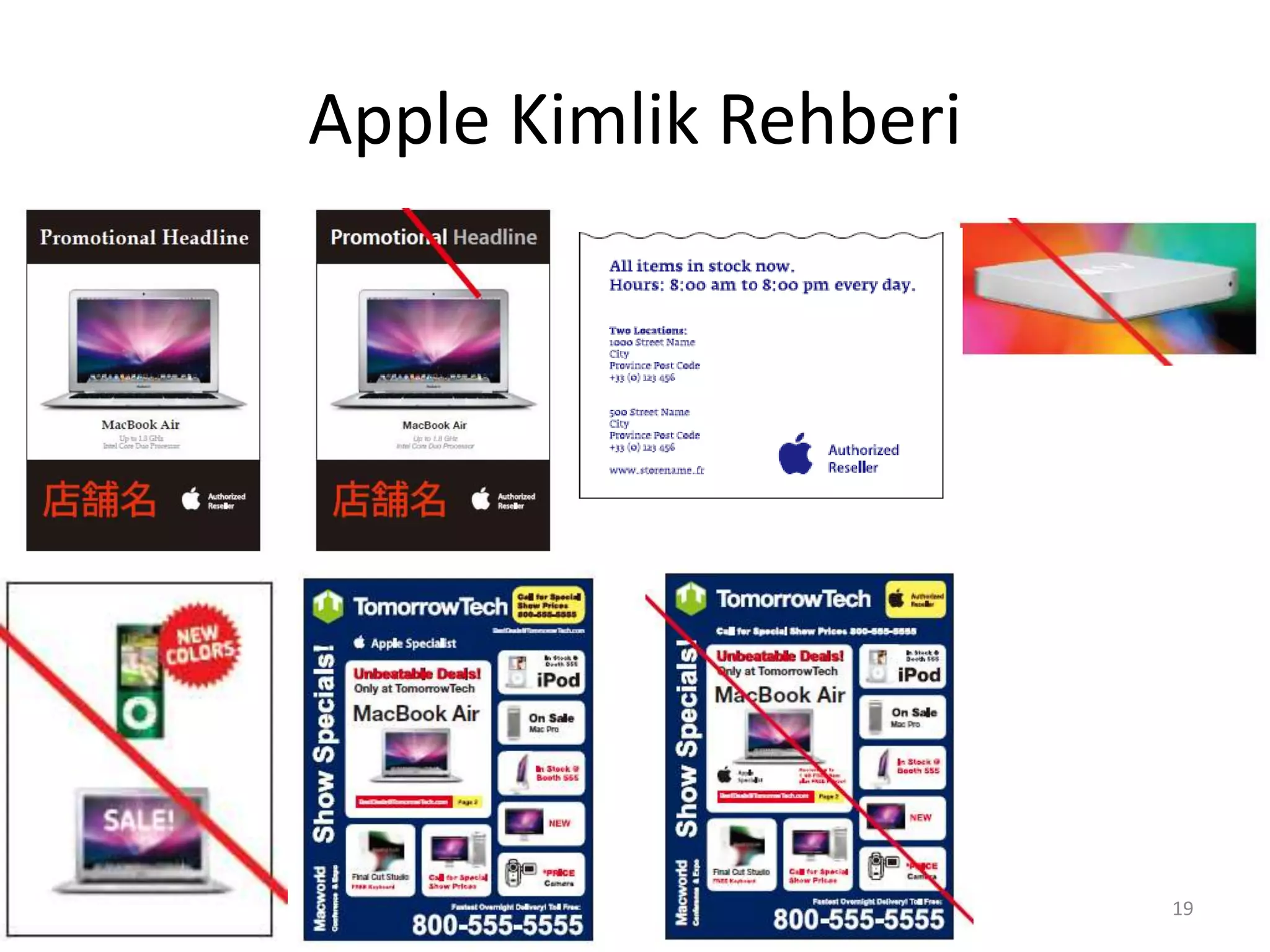 Apple Marka Sunumu - Marka İmajı | PPTX