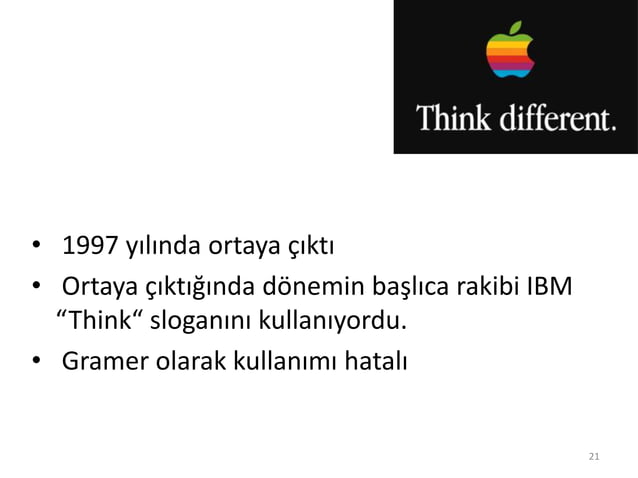 Apple Marka Sunumu - Marka İmajı | PPTX