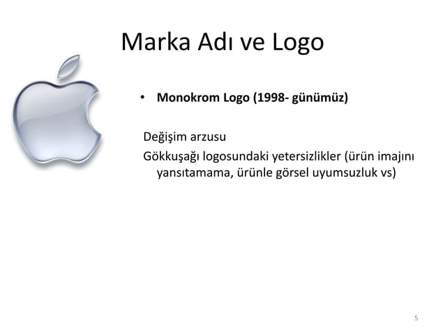 Apple Marka Sunumu - Marka İmajı | PPTX