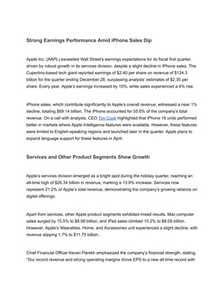 Apple Surpasses Earnings Expectations, but iPhone Sales Decline.pdf