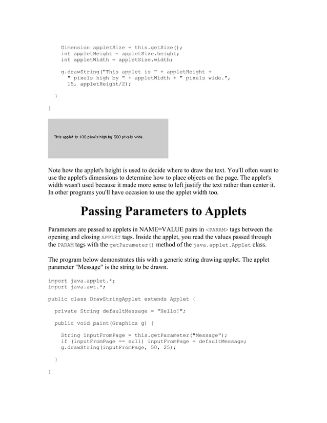 Applet | PDF