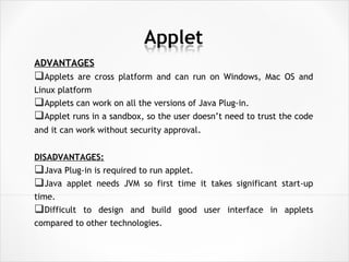 Applet | PPT
