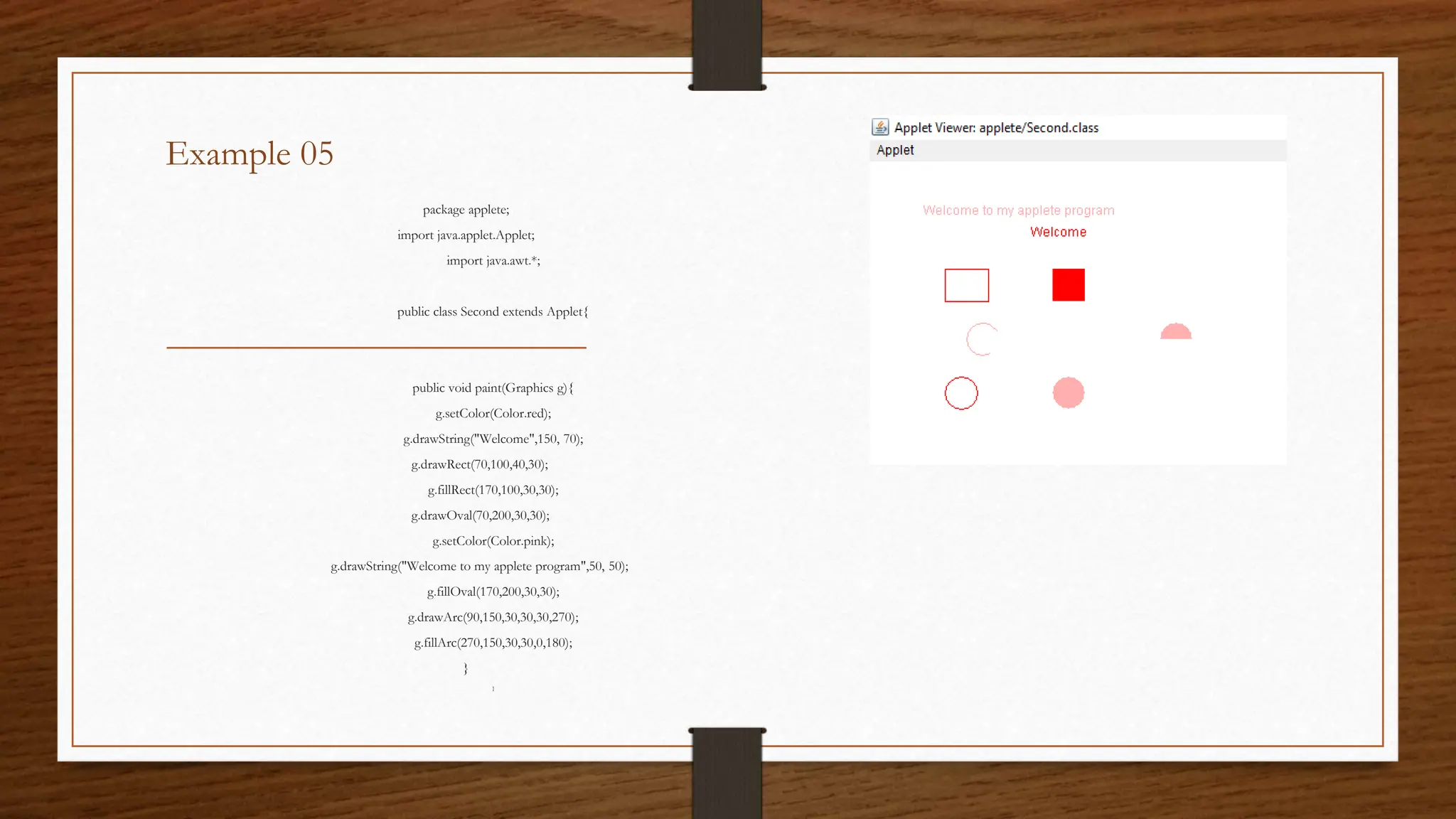 Applet Presentation Object Oriented Programmingpptx